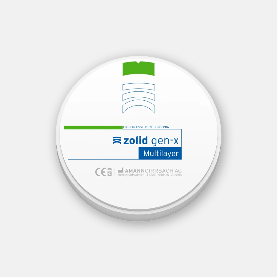 AG Zolid Gen-X multi-layer zirconia – Abutment Direct
