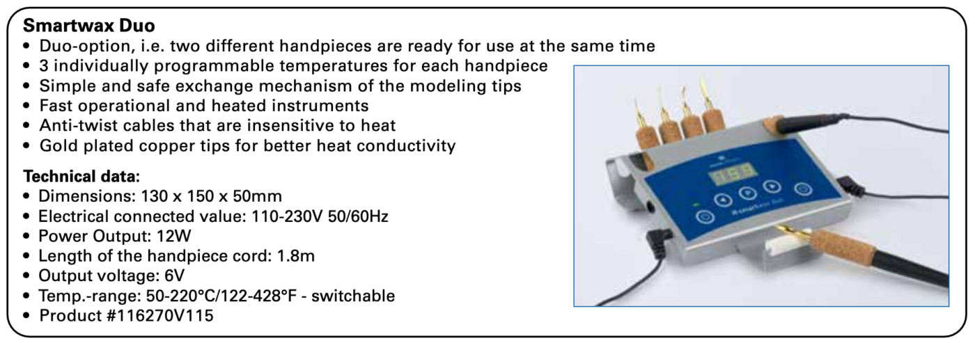 Smartwax Duo - Amann Girrbach - Abutment Direct