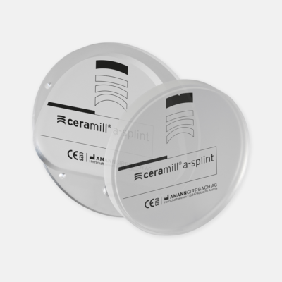 AG Ceramill A-Splint Transparent PMMA discs - Abutment Direct