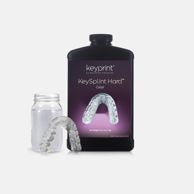 Keyprint KeySplint Hard Clear - Abutment Direct