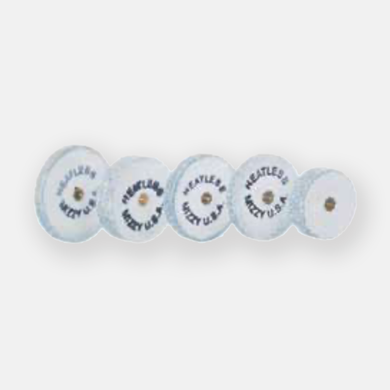 Mizzy Heatless Wheels - White - Keystone - Abutment Direct