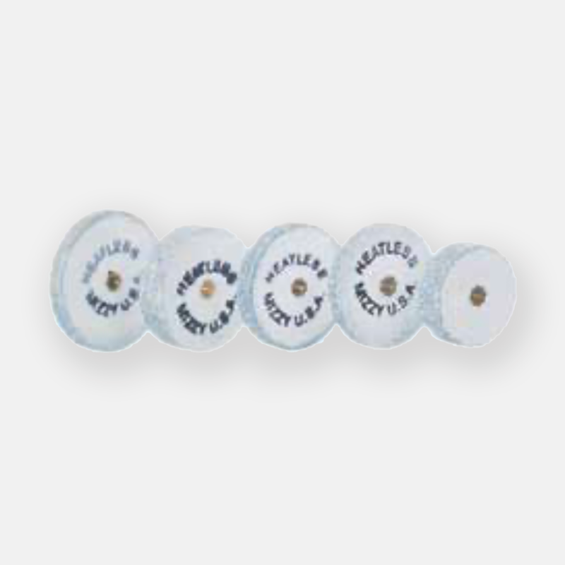 Mizzy Heatless Wheels - White - Keystone - Abutment Direct